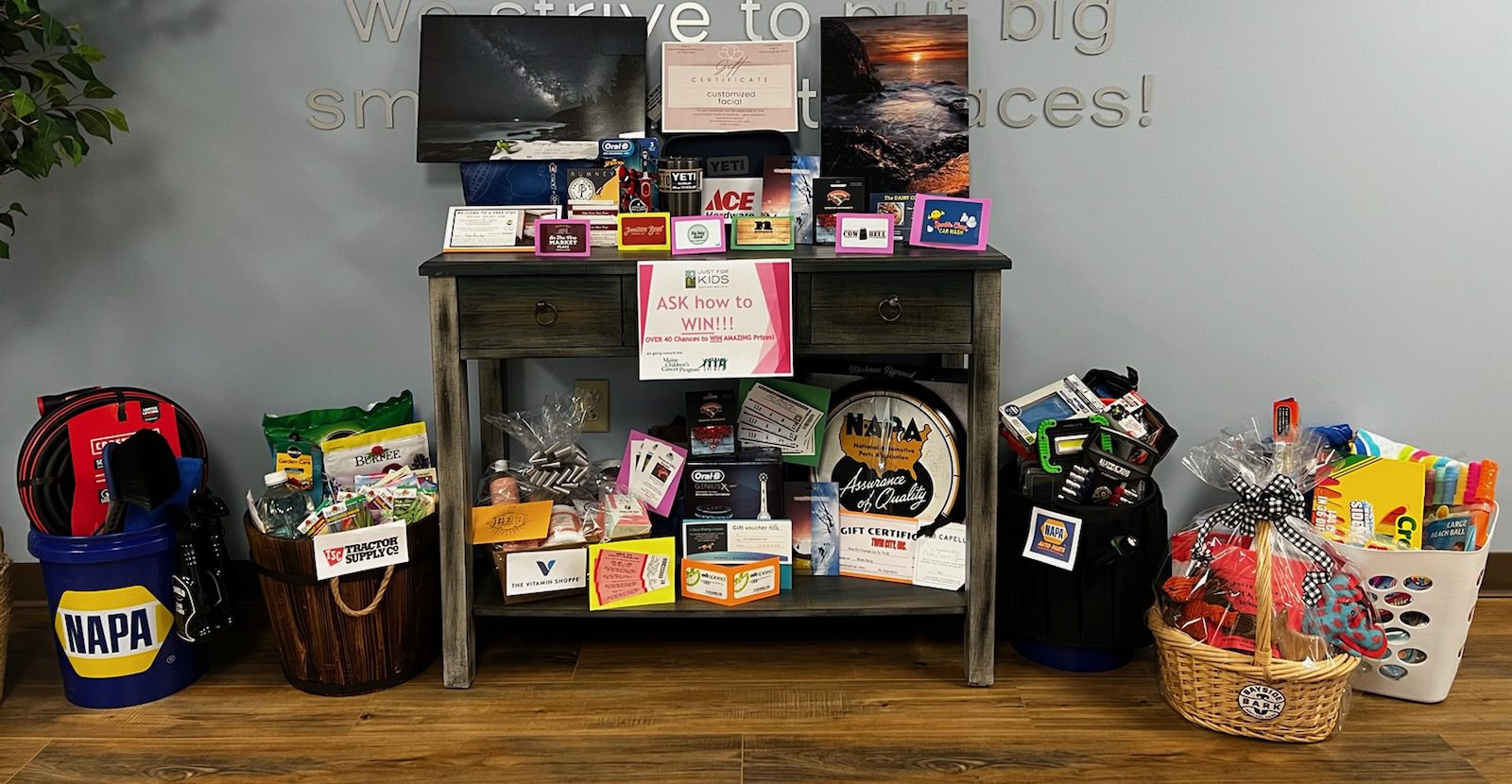 Maine Children’s Cancer Program Raffle – Just for Kids